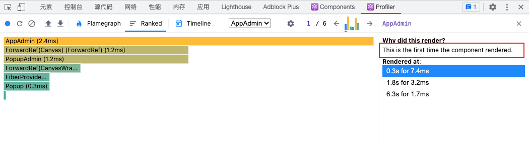 使用React Profiler | Misbehavior